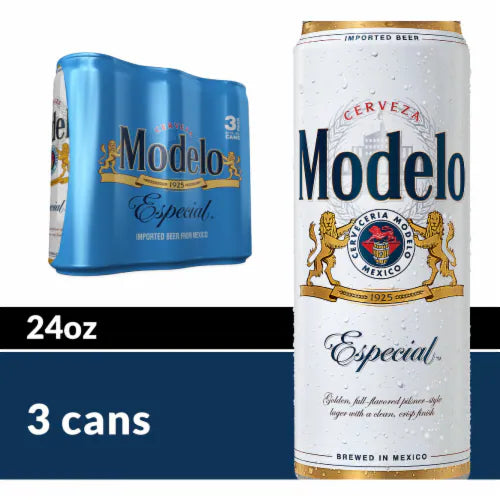 Modelo Especial 24oz 3Pack – Happysliquor