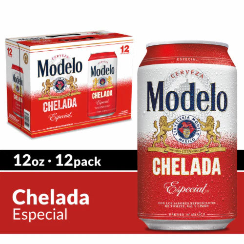 Modelo Especial Chelada 12oz 12 Pack Can – Happysliquor