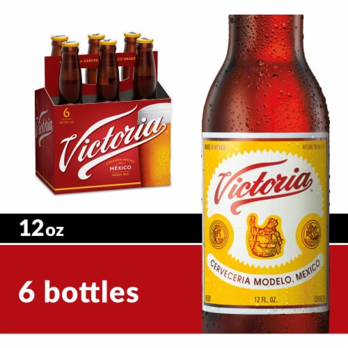 Victoria Cerveza De Mexico 12oz 6 Pack Bottles – Happysliquor