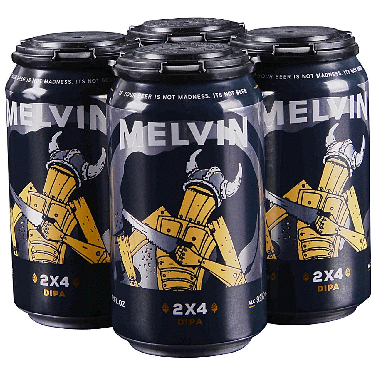 Melvin 2×4 Double Indian Pale Ale 12oz 4 Pack Cans – Happysliquor