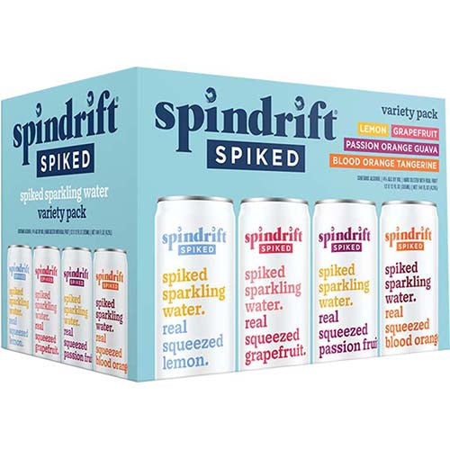 Spiked Spindrift Paradise Pack 12oz 12 Pack Can – Happysliquor