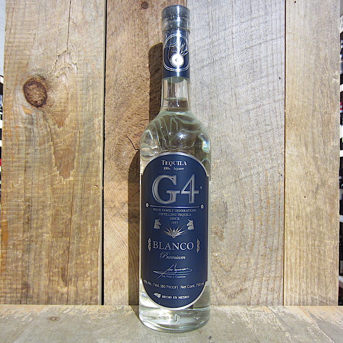 G4 Tequila Blanco Premium 80 Proof 750ml – Happysliquor