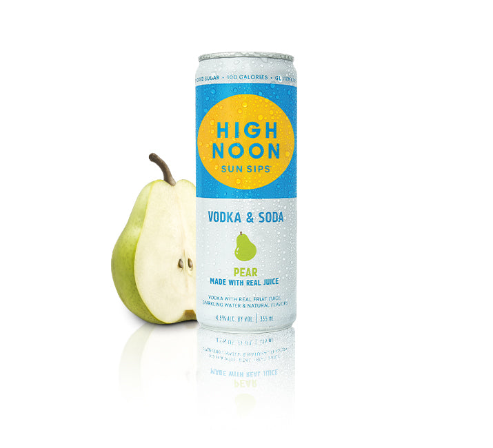 High Noon Vodka Seltzer Pear 355ml – Happysliquor