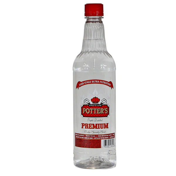 Potter's Vodka 750ml – Happysliquor