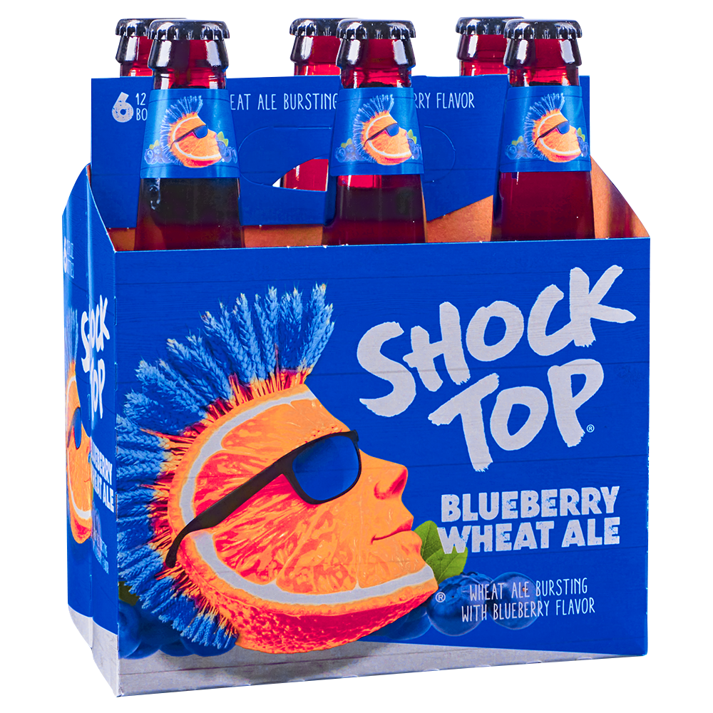 Shocktop Cosmic Blueberry 12oz 6 Pack Bottles – Happysliquor