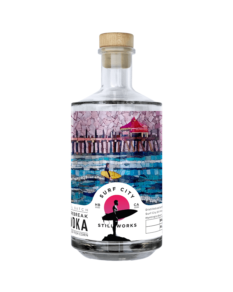 Surf City Shorebreak Vodka 750ml – Happysliquor