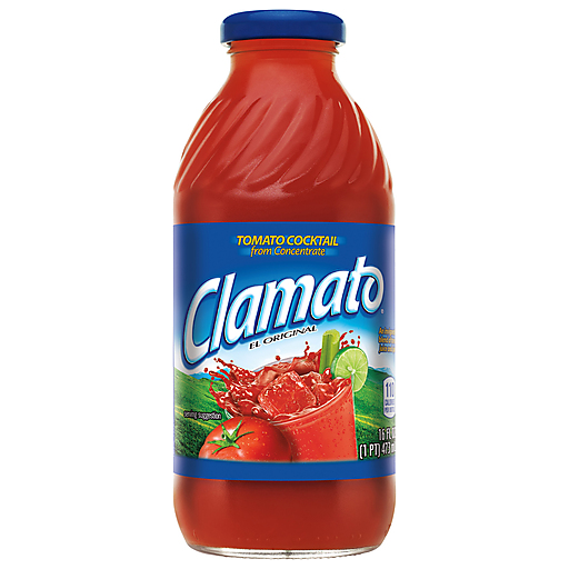 Clamato Tomato Cocktails Original Juice 16oz – Happysliquor