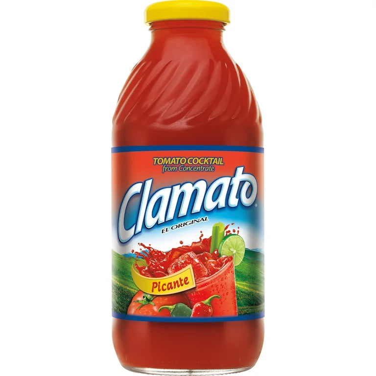 Clamato Tomato Cocktails Picante Juice 16oz – Happysliquor