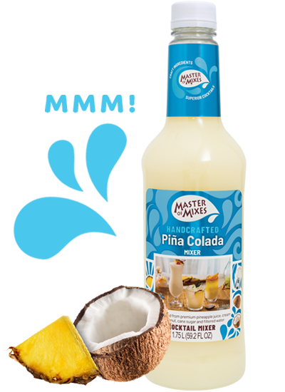 Master Of Mixes Handcrafted Pina Colada Cocktail Mixer 1L – Happysliquor